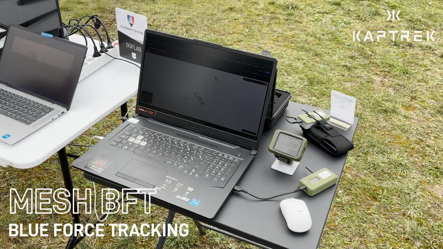 CBRN Drone + KAPTREK Tactical Smartwatch: Chemical Detection